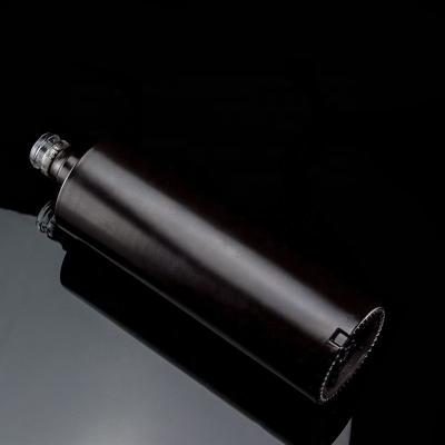 Cina Bottiglia in vetro di whisky vodka 700ml 750ml nero in vendita