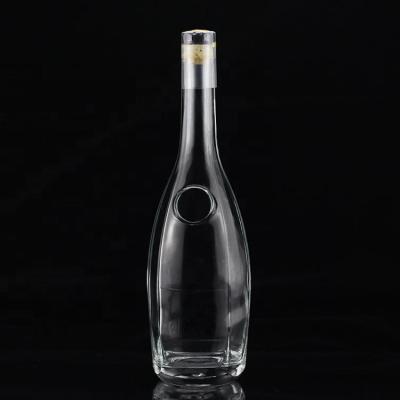 Cina Elegante bottiglia di sake giapponese alcolico 500ml vetro distintivo con tenuta di tipo sughero in vendita