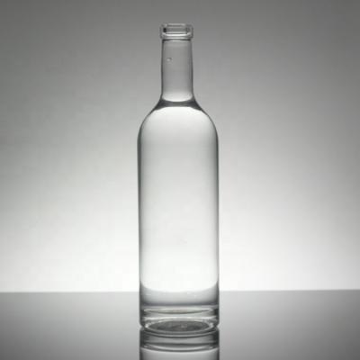 China Garrafa industrial de 750 ml de vidro de cristal com decoração de gelo/pintura/impressão à venda