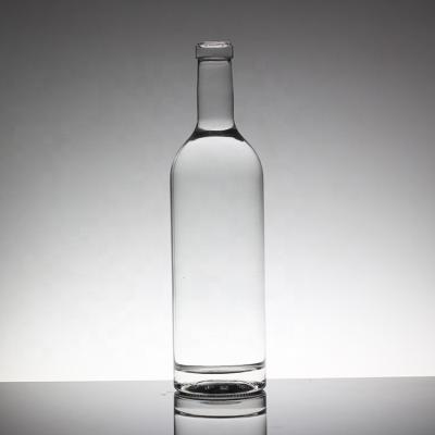 China Garrafa industrial de 750 ml de vidro de cristal com decoração de gelo/pintura/impressão à venda
