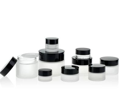 China Glass Cosmetic Packing and Custom Cosmetic Jars The Perfect Solution for Custom for sale