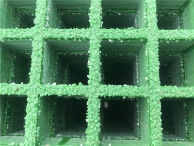 China Fiberglass Reinforced Plastic FRP/GRP Molded Grating with Gritted Surface, plank road for sale