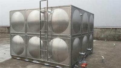 China Anticorrosion Stainless Steel Water Storage Tank , Stainless Steel Panel Water Storage Tank for sale