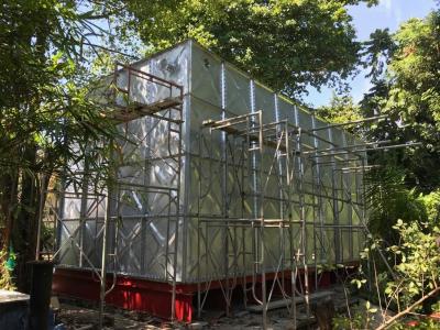China Hot Dipped Galvanized Steel Molded Water Tank collapsible water storage tank for sale