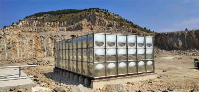 China Factory Galvanized Steel Sectional Water Tank collapsible water tank price for sale