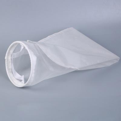 China food grade micron nylon mesh water liquid filter bag / filter sock nylon monofilament mesh for sale