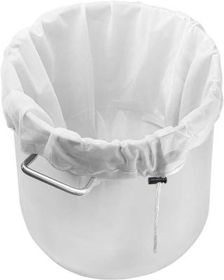 China Brew Bags Reusable 175 Micron Fine Mesh Bag All Purpose Food Strainer Ultra Strong Fine Nylon Mesh for sale
