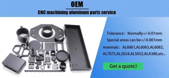 Close-up view of aluminum turning part showing surface detail