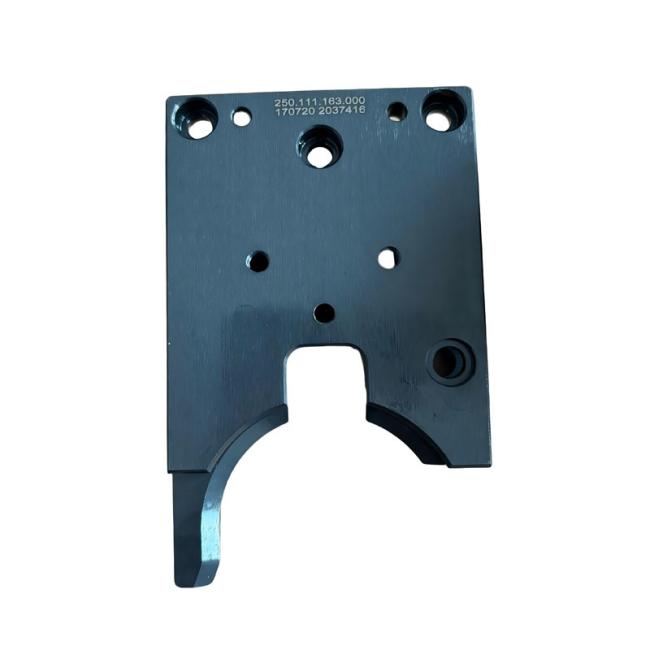 Precision CNC machined 4140 steel parts with QPQ surface finishing