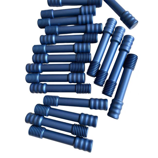 Blue oxidation surface treated CNC machined parts