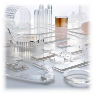 Cina Materiale trasparente Parti di stampa 3D Alta tolleranza 3d stampato alluminio per la mostra in vendita