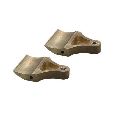 China Precision CNC Machining Copper Parts with Customized Size and 24 Hours Online Service for sale