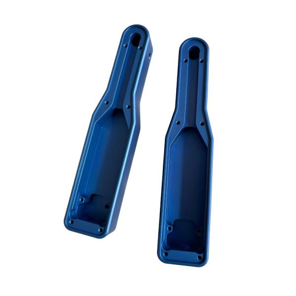 Quality High Precision CNC Spare Parts with Blue Oxidation Surface Treatment and CNC Machining for sale