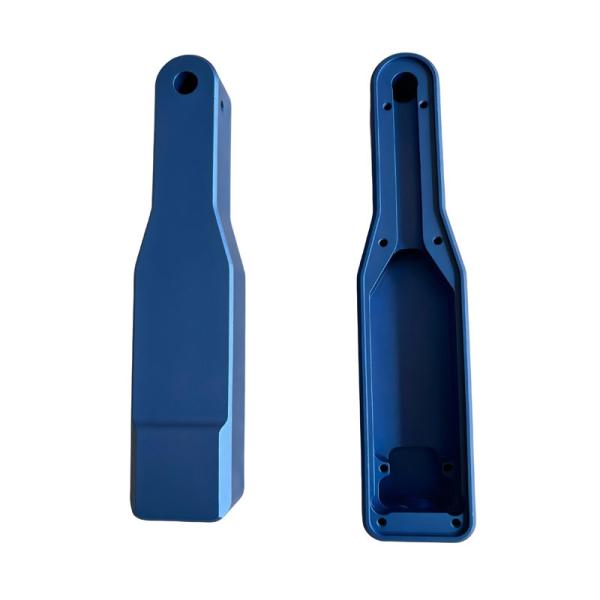 Quality High Precision CNC Spare Parts with Blue Oxidation Surface Treatment and CNC for sale