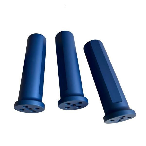 Quality High Precision CNC Turning Milling Parts with Blue Oxidation Surface Treatment for sale