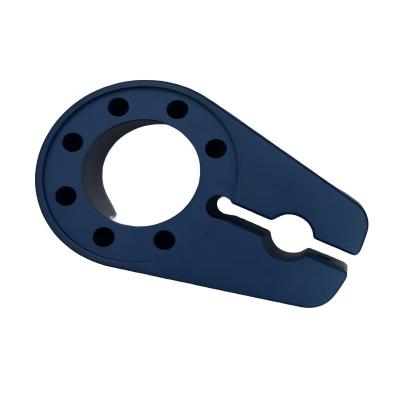China High Precision CNC Milling Parts with Blue Oxidation Surface Finish and ISO9001 Certification for sale