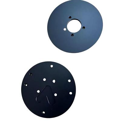 China Precision  CNC Turning Parts Machined Aluminum Components with Black Oxidation Surface Finish for sale