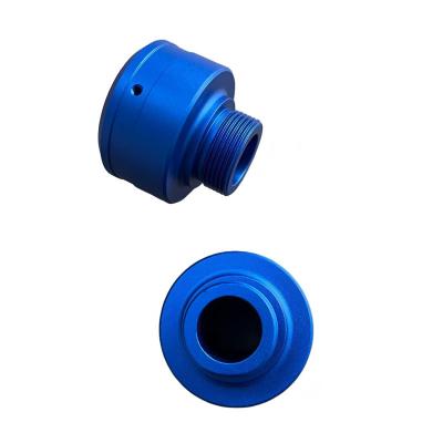 China High-Precision CNC Turning Parts with Blue Oxidation Surface Finish for Aerospace Turned Components for sale