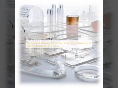 Transparent Material 3D Printing Parts High Tolerance 3d Printed Aluminum For Show