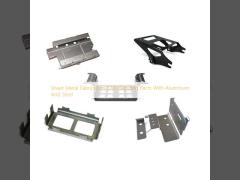 Sheet Metal Fabrication CNC Bending Parts With Aluminum And Steel