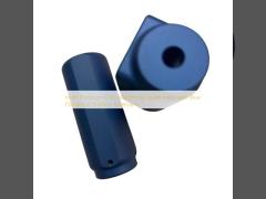 High Precision CNC Machining Spare Parts with Blue Oxidation Surface Treatment