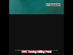 0.002mm precision mill turn machining turned and milled parts for aerospace electronics