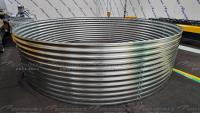China Feed Tower Corrugated Panel Roll Forming Machine for sale