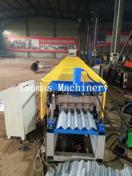 High Speed W Shape Rib Lath Machine Line With Servo Hydraulic Vutting