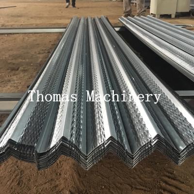 China High Speed W Shape Rib Lath Machine Line With Servo Hydraulic Vutting for sale