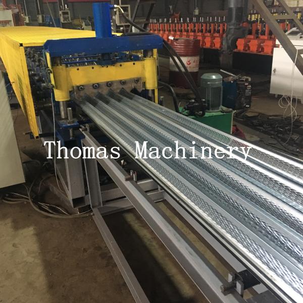 High Speed W Shape Rib Lath Machine Line With Servo Hydraulic Vutting
