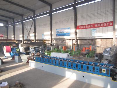 China Shelf Panel Roll Forming Machine Warehouse Pallet Racking And Shelving Machine for sale