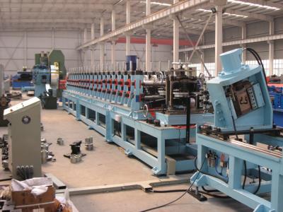 China PLC Control System Upright Machine Roll Forming Line for sale