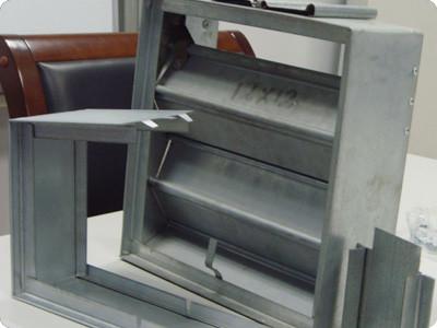 Customized Cast Iron Memorial Fire Damper Roll Forming Machine