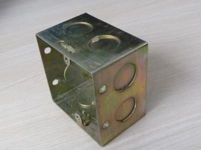 China US Standard electrical galvanized steel junction Box for sale