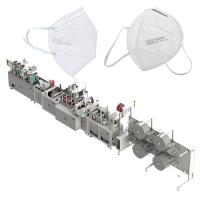 China N95 Flat folded protective disposable face mask making machine for sale
