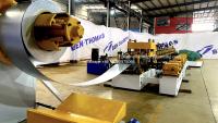 China Highway guardrail panel machine /w beam making machine  /Highway fence post machine for sale