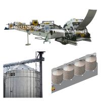 China grain silo sidewall panel machine / silo bodysheet making machine for sale