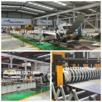 China grain silo sidewall panel machine / silo bodysheet making machine for sale