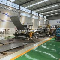 China grain silo sidewall panel machine / silo bodysheet making machine for sale