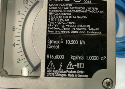 China FAM3220 new original,  output 4 … 20 mA , The armored variable area flowmeter is installed of ABB. for sale