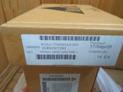 중국 에머슨 VE4002S1T2B3 새 세르보 모터 디스크리트 8 채널 1-16 판매용