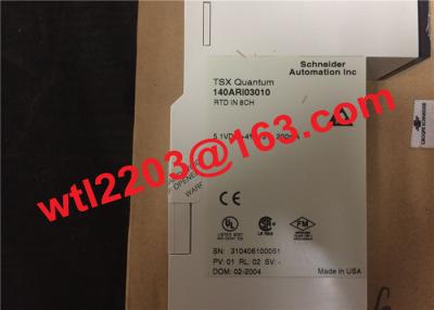 China SCHNEIDER AUTOMATION Modicon 140ARI03010 RTD IN 8CH Module TSX Quantum for sale
