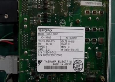중국 0.2kw 입력 100-115v Ac 자동 귀환 제어 장치 모터 드라이브, Yaskawa Servopack Sgdj-02bp 판매용