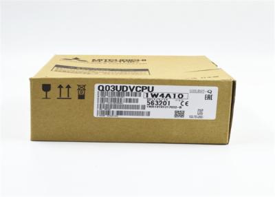 China Q03UDVCPU  PLC Logic Controller , RS232C Port Type Programmable Logical Controller for sale