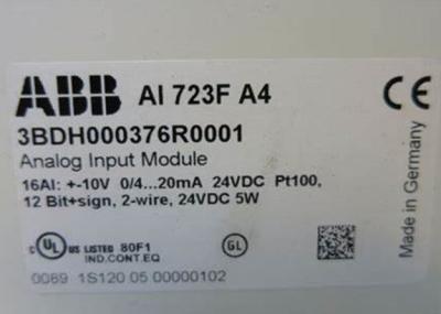 China AI723F Digital Analog Input Module 3BDH000376R0001 A 16 Channel for sale