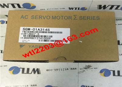 China Yaskawa AC Industrial Servo Motor , High Power Servo Motor SGM-01A314S 100W 200V for sale