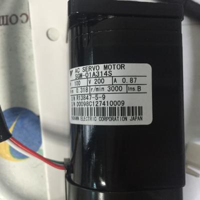 China Yaskawa AC Industrial Servo Motor , High Power Servo Motor SGM-01A314S 100W 200V for sale