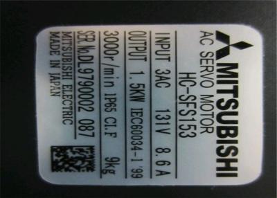 China MITSUBISHI Industrial Servo Motor HC-SFS153 1-500W Output Power 1 Year Warranty for sale