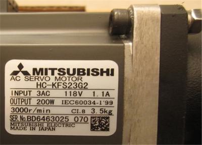 China Compact High Speed Servo Motor , Small AC Servo Motor 400V SRVMTR 7KW Mitsubishi HC-MFS23G2 for sale