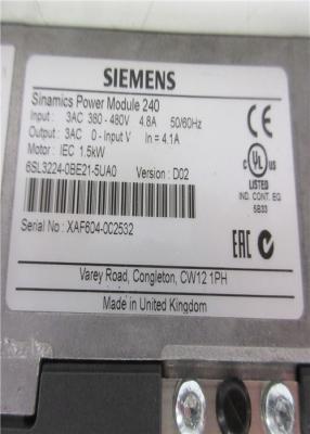 中国 SIEMENS SINAMICS 6SL3224-0BE21-5UA0 G120インバーター3AC 380-480V 1.5KW 販売のため